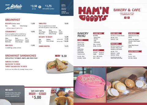 Menu - Ham'N Goodys